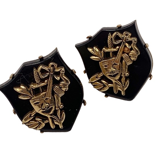 SWANK | Accessories | Shield Cufflinks Swank 96s Drama Thespian Vintage ...